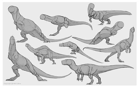 Theropod Anatomy References By Mel Cabre
