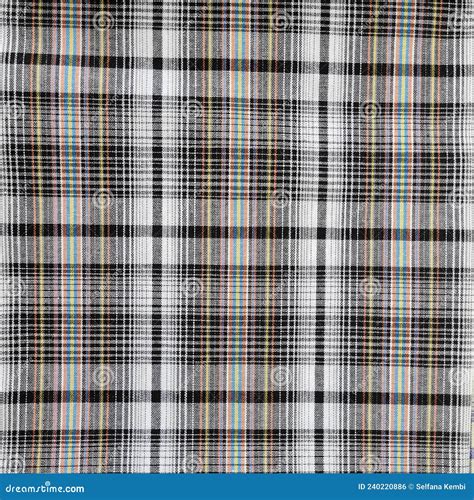 Square Pattern Fabric Background Fabric Texture Stock Photo Image Of Textile Iron