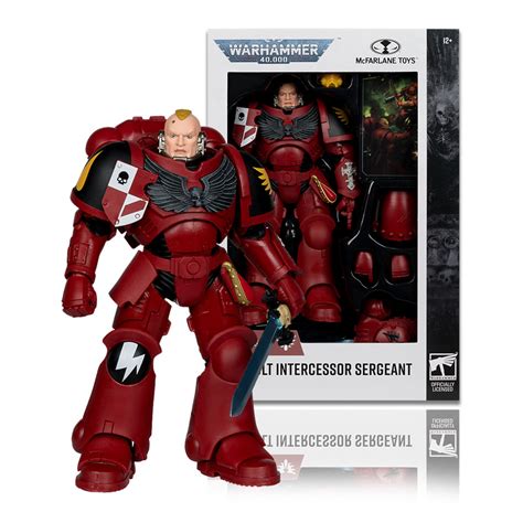 Mcfarlane Warhammer 40k Blood Angels Assault Intercessor Sergeant