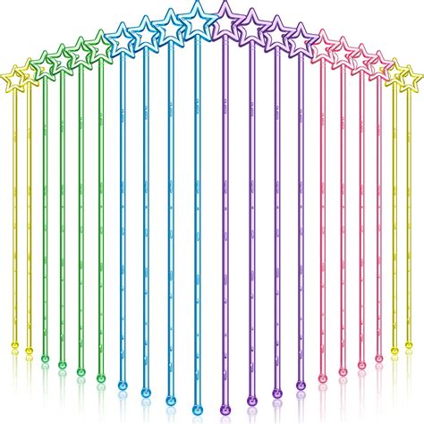 20 Pcs Teacher Star Finger Pointers For Classroom Mini Hand Reading Pointer Stick