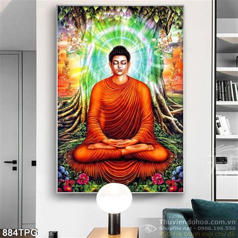 Tranh Đức Phật Thích Ca Mâu Ni đẹp nhất