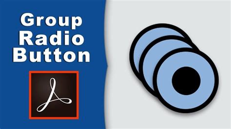 How To Ungroup Radio Button In Fillable Pdf Form Using Adobe Acrobat Pro 2017