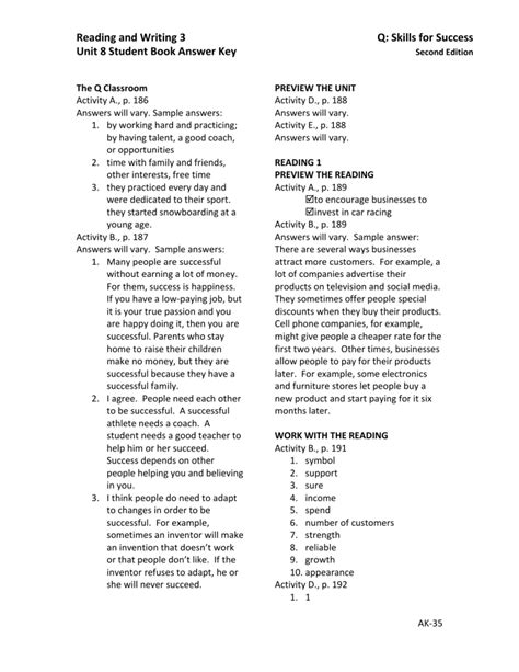 Q2e Rw3 U08 Answerkey