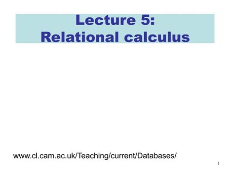 6 relational calculus pdf