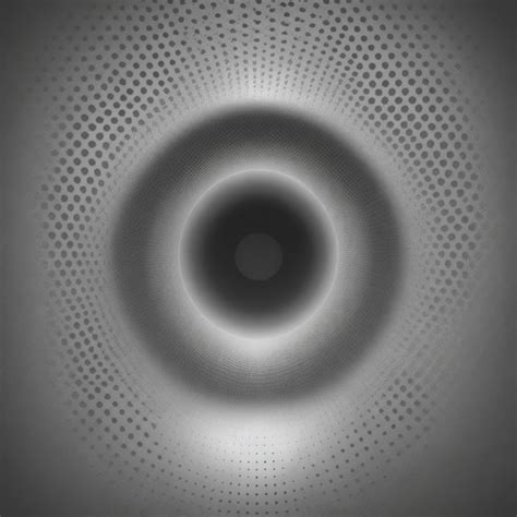 Premium Ai Image Vector Dark Circular Halftone Background