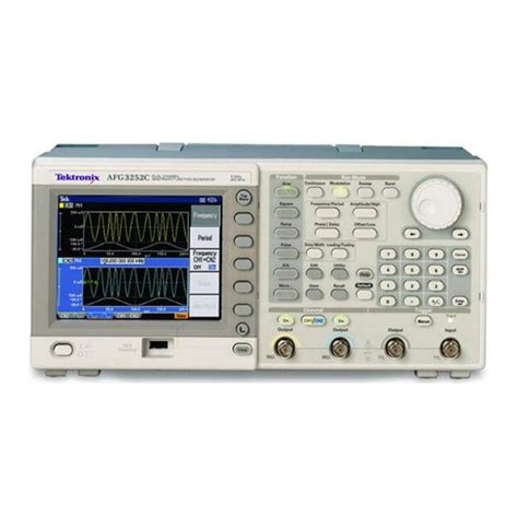TEKTRONIX AFG C INSTRUCTIONS Pdf Download ManualsLib