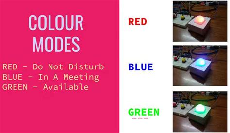 Busy Light Work Mode Indicator Project