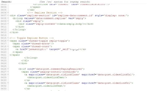 Blogger Hide Replies For Comment Section By Default Stack Overflow