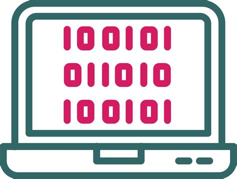 Binary Code Vector Icon Vector Art At Vecteezy