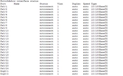 CCNA RnS Article Switch Interface Configuration The Network DNA