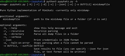 Pypykatz Mimikatz Implementation In Pure Python