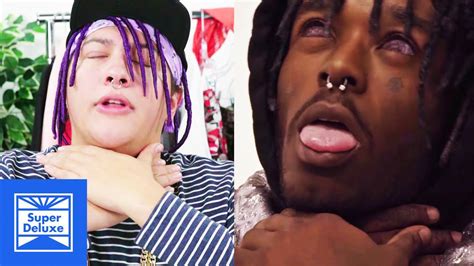 Diy Lil Uzi Vert Purple Locs Cheap Thrills Tabasko Shows You How