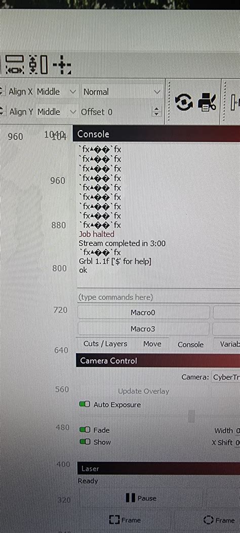 Falsch And Laser Stop To Working Lightburn Software Questions Lightburn Software Forum