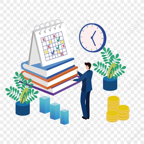 손으로 그린 시간 효율성 작업 일정 그림 일러스트 시계직업팀워크 Png 일러스트 무료 다운로드 Lovepik
