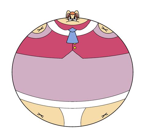 Vanilla The Rabbit Sonic X Inflated By Inflator2025 On Deviantart