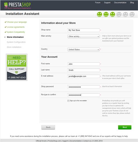 How To Manually Install Prestashop 16 Inmotion Hosting