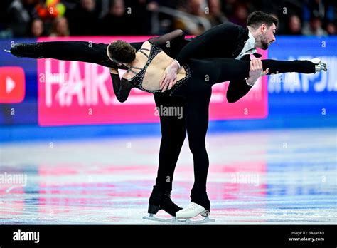 Annika Hocke And Robert Kunkel Ger During Pairs Free Skating At The Isu World Figure Skating