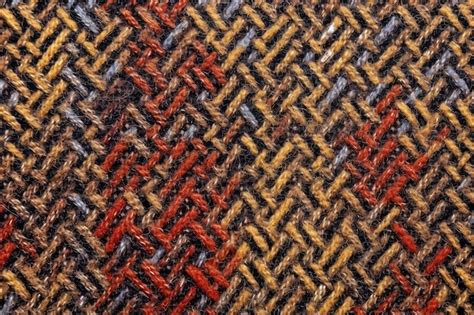 Premium Photo Real Fabric Pattern Of Tweed Texture Seamless Background