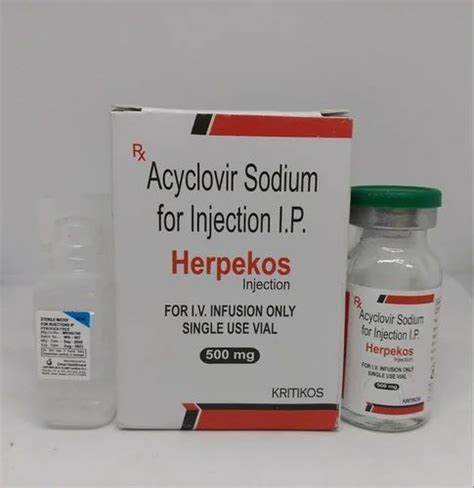 Acyclovir Injection 500 Mg At ₹ 235 Piece In Mumbai Id 2853346950888