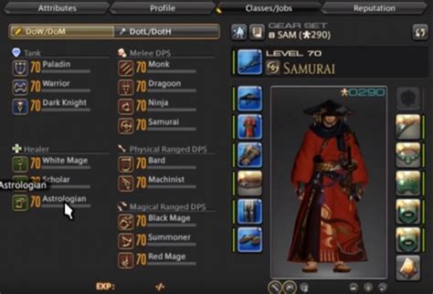 New Character Window Rffxiv