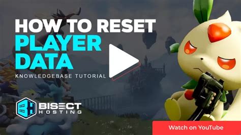 How To Reset Player Data On A Palworld Server Knowledgebase BisectHosting
