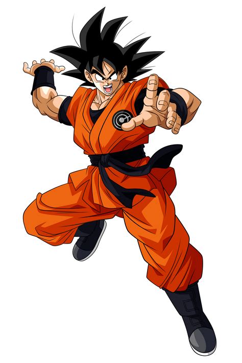 Goku Base Sdbh Render Promo By Dragonmarc33 On Deviantart