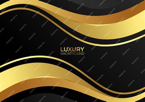 Premium Vector Modern Luxury Wave Background Premium Design