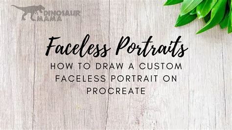 How To Draw A Faceless Portrait In Procreate Convert To An SVG