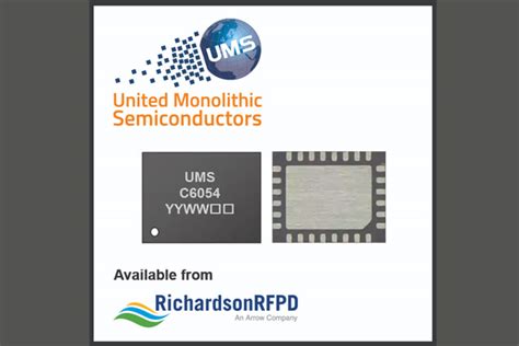 Richardson Rfpd Announces New 2425305 Ghz Rf Front End From Ums