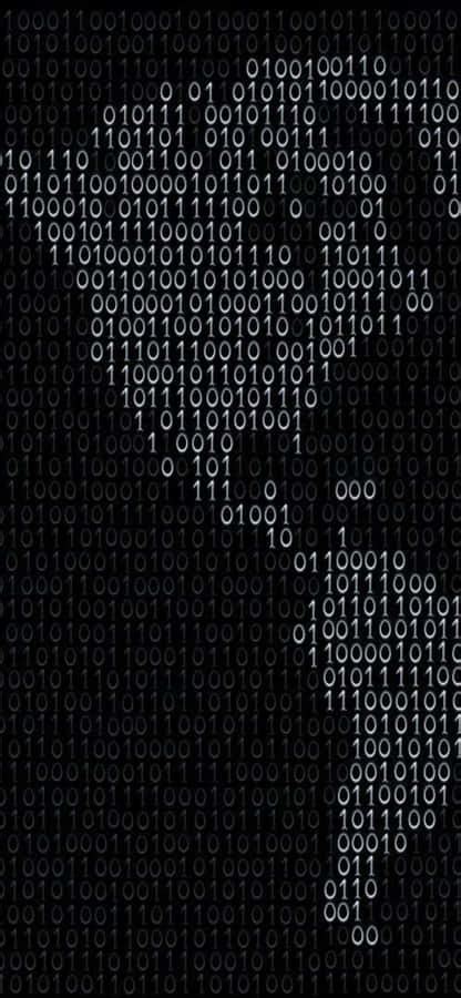 Download Free A Modern Tech Savvy Coder Coding On A Sleek Iphone Screen