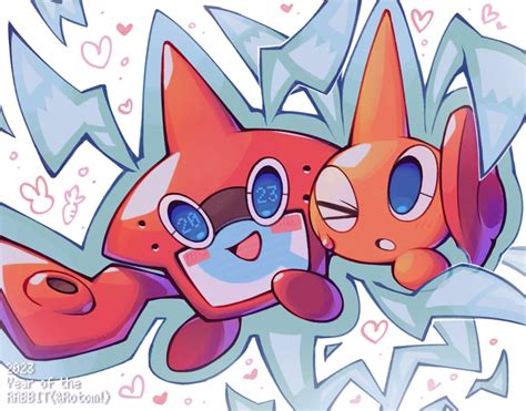 Rotom Rotom Dex And Rotom Pokemon Drawn By Kokemushi Kuru Fox