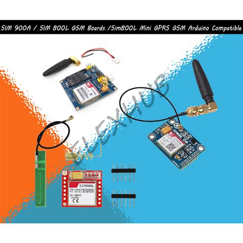 Sim 900a Sim 800l Gsm Sim800l Mini Gprs Gsm Boards Arduino Compatible Shopee Philippines