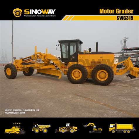 China Earthmoving Machine 26ton Motor Grader For Sale Road Grader And