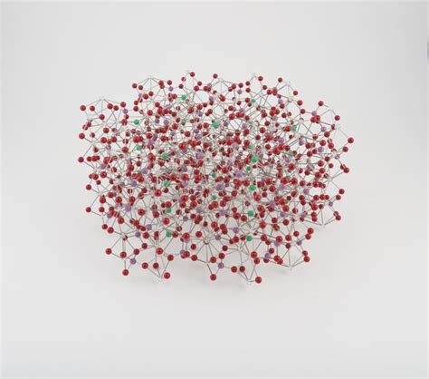 Crystal Structure Model Of Apatite 1981 Science Museum Group Collection