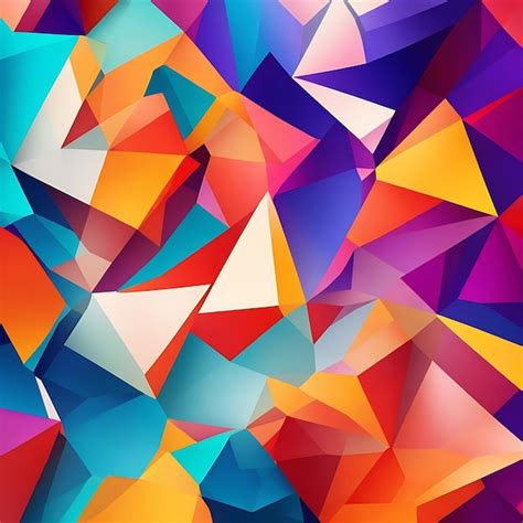 Premium Ai Image Abstract Background For Design Geometric Shapes