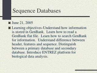 PPT Protein Sequence Databases PowerPoint Presentation Free Download