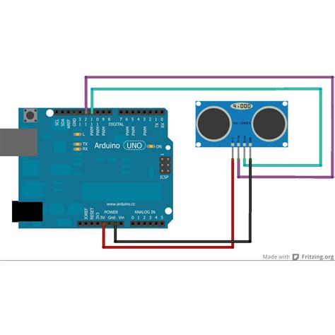 Interfacing Srf05 Ultrasonic Distance Module With Arduino