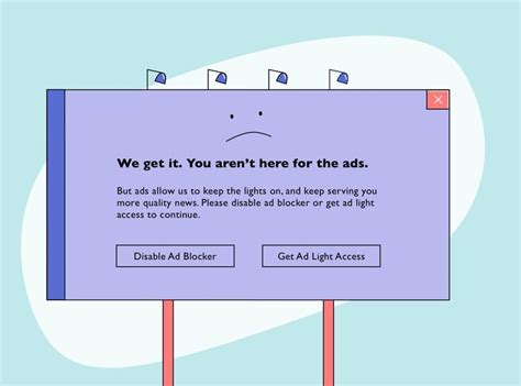 Daily Ui 016 Ad Blocker Pop Up Window Pop Up Ads Ads Pop Up Screens