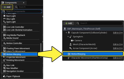 motion warping in unreal engine unreal engine 5 4 documentation epic developer community