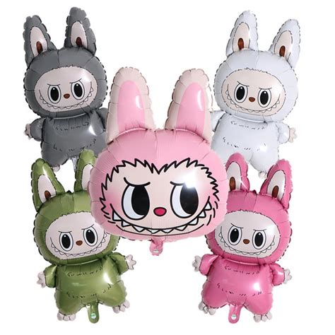 Set Globos Aluminio Pzas Labubu Tu Fiesta A Un Click
