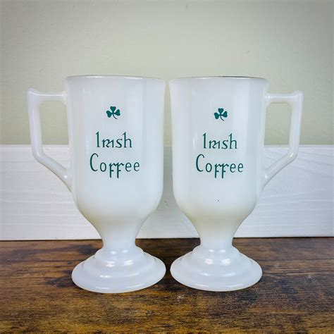 Milk Glass Irish Coffee Mugs At Aaron Copeley Blog