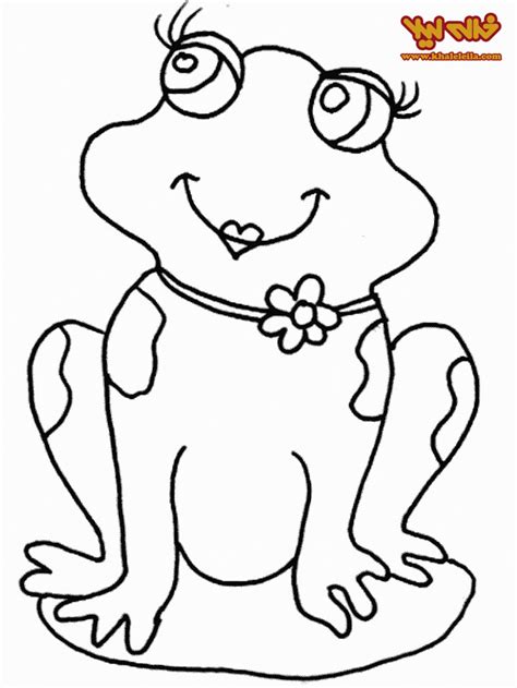 رنگ امیزی نقاشی قورباغه