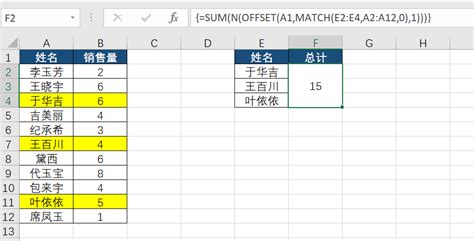 Matchsum函数，你用过吗？进行