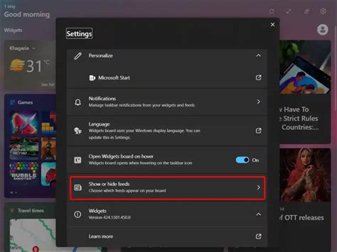 How To Disable News Feed From Widgets On Windows