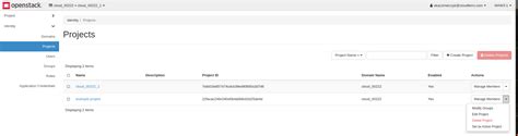 How To Create And Configure New Project In Openstack On Esa Hpc — Esa