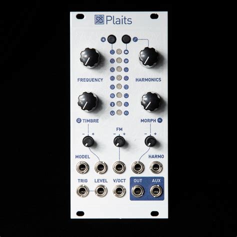 Mutable Instruments Plaits Eurorack Synth Oscillator Clone Module White Magpie Textured Momo