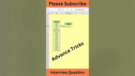Excel Tips And Tricks In Excel Exceltricks Shortsfeed Excel Exceltips Shorts Exceltutorial