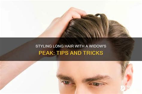 Styling Long Hair With A Widows Peak Tips And Tricks Shunsalon