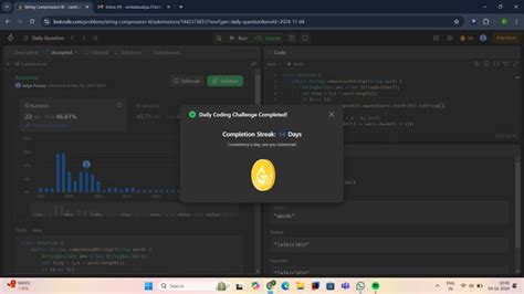 Kotha Satya Pranay On Linkedin Leetcode Codingchallenge Algorithm