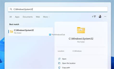 what is system32 folder and how to open it
